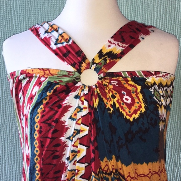 Boston Proper | Tops | Boston Proper Colorful Tank Size M | Poshmark